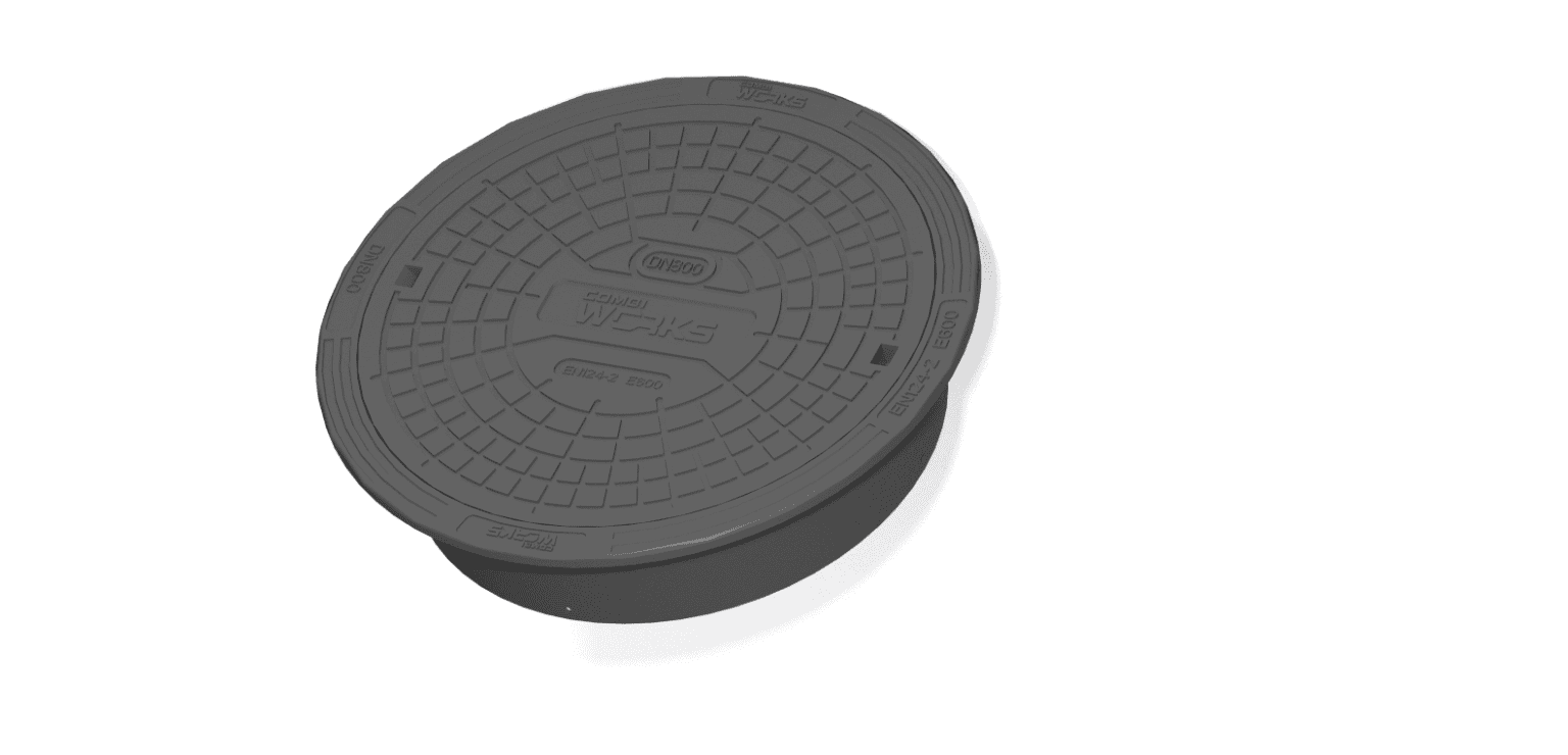 800 lockable round frame and blind cover - Combi Works