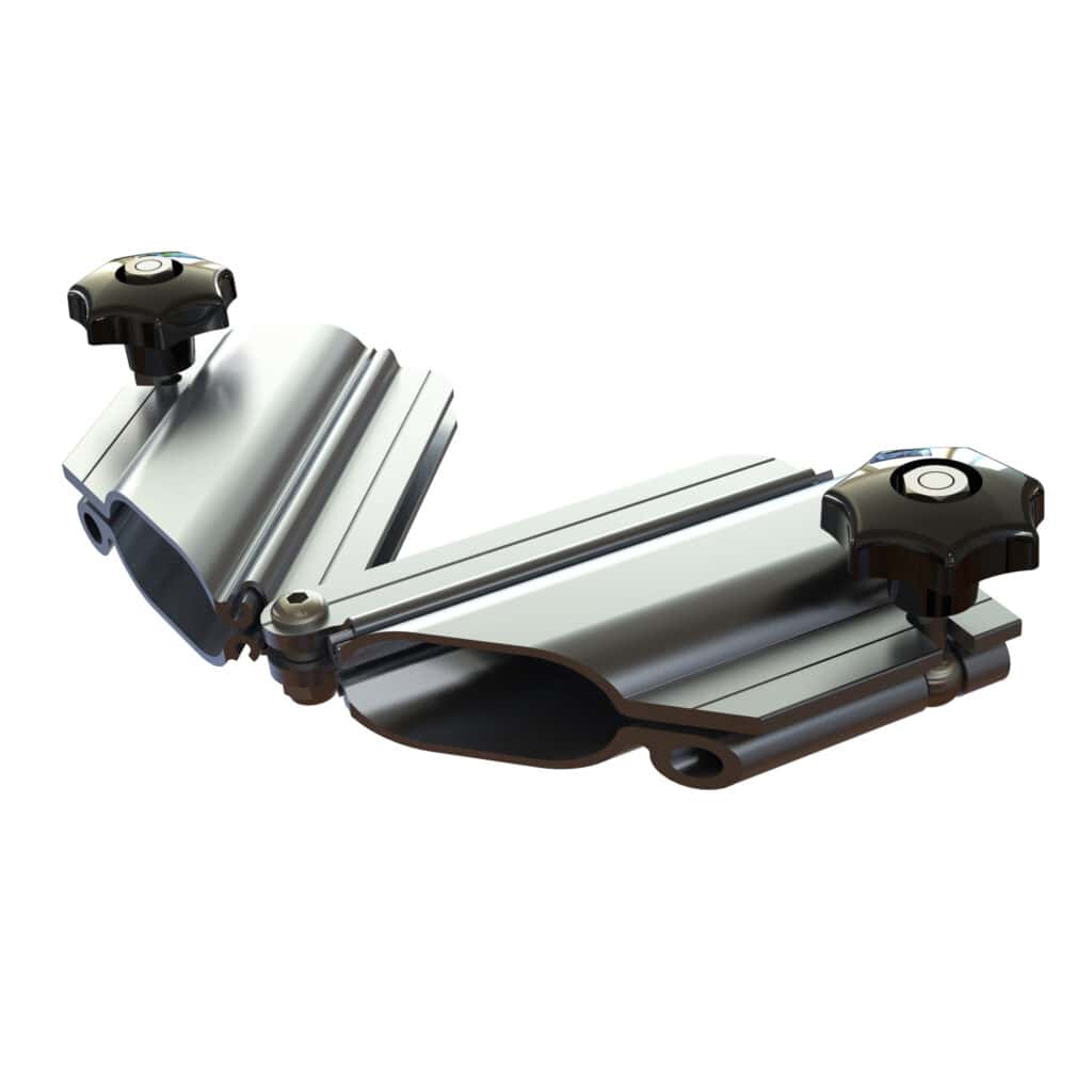 Fence connector clamp, hinge - Combi Works