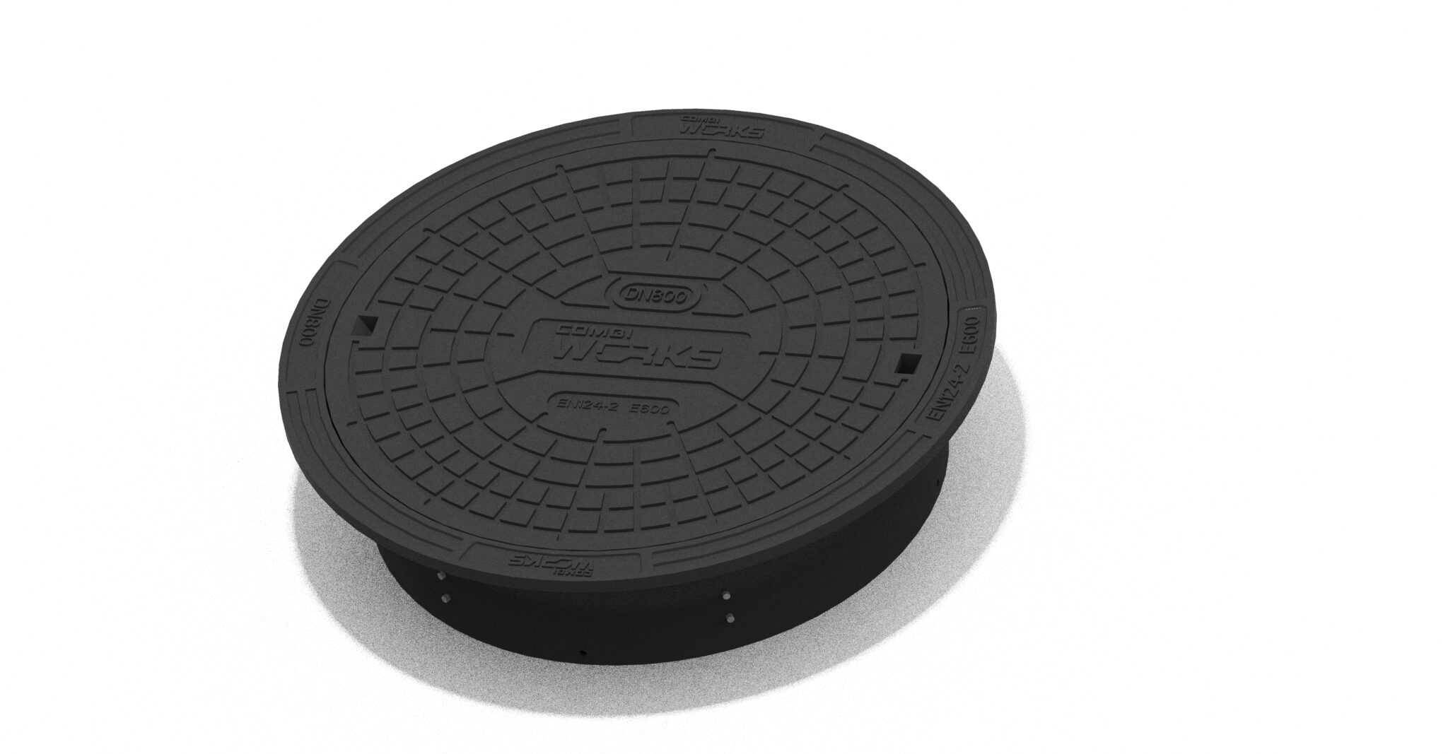 800 lockable round frame and blind cover with padlock lockable dust ...